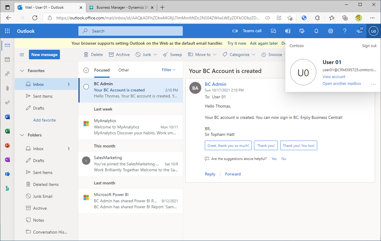 Send mail entities using word templates as body or attachment #1 | IT長のネタ帳