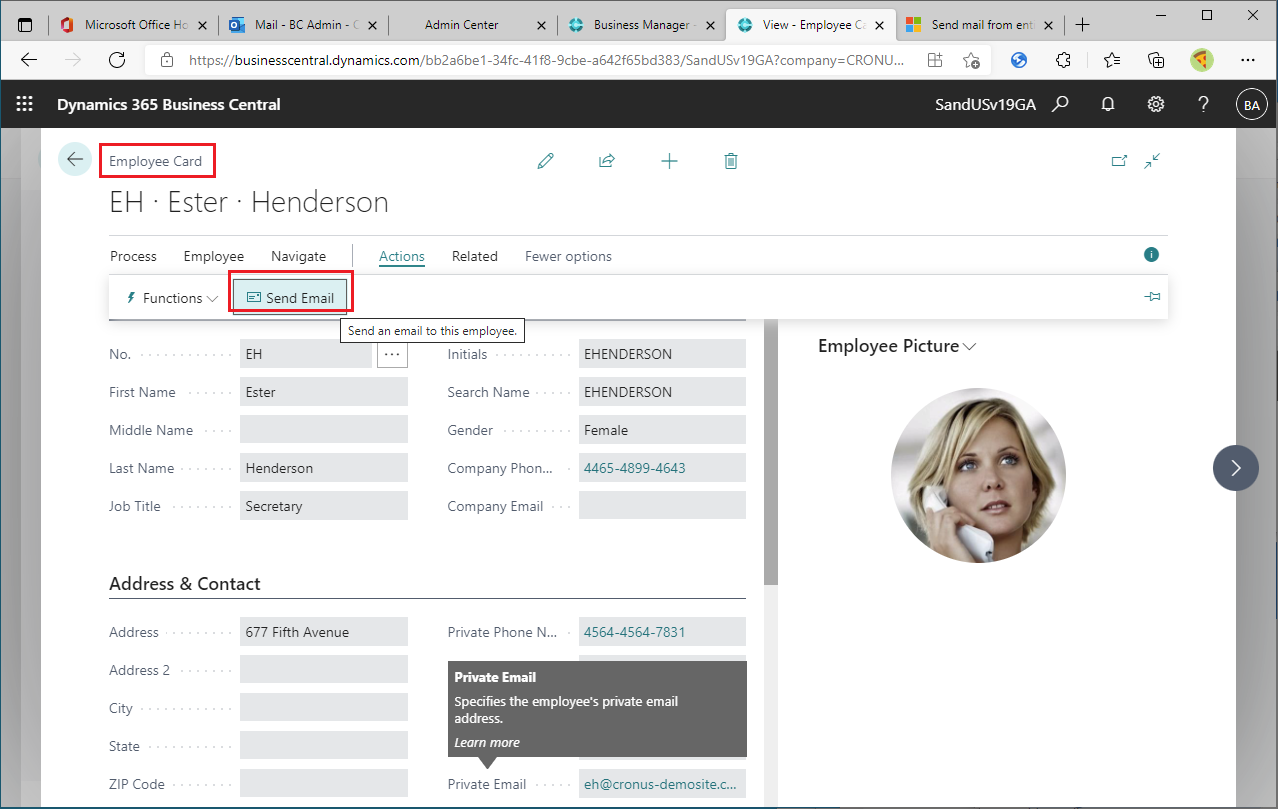 Send mail entities using word templates as body or attachment #1 | IT長のネタ帳